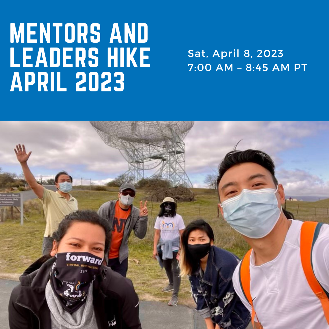 Mentors and Leaders Hike – April 2023 - The Mentoring Club
