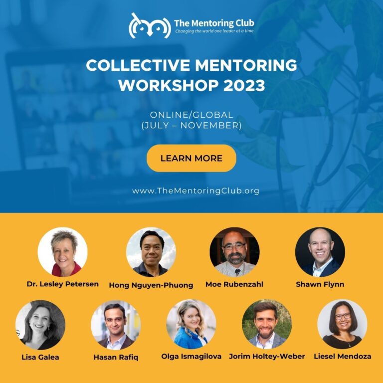 Collective Mentoring Workshop 2023 (July to November) - The Mentoring Club
