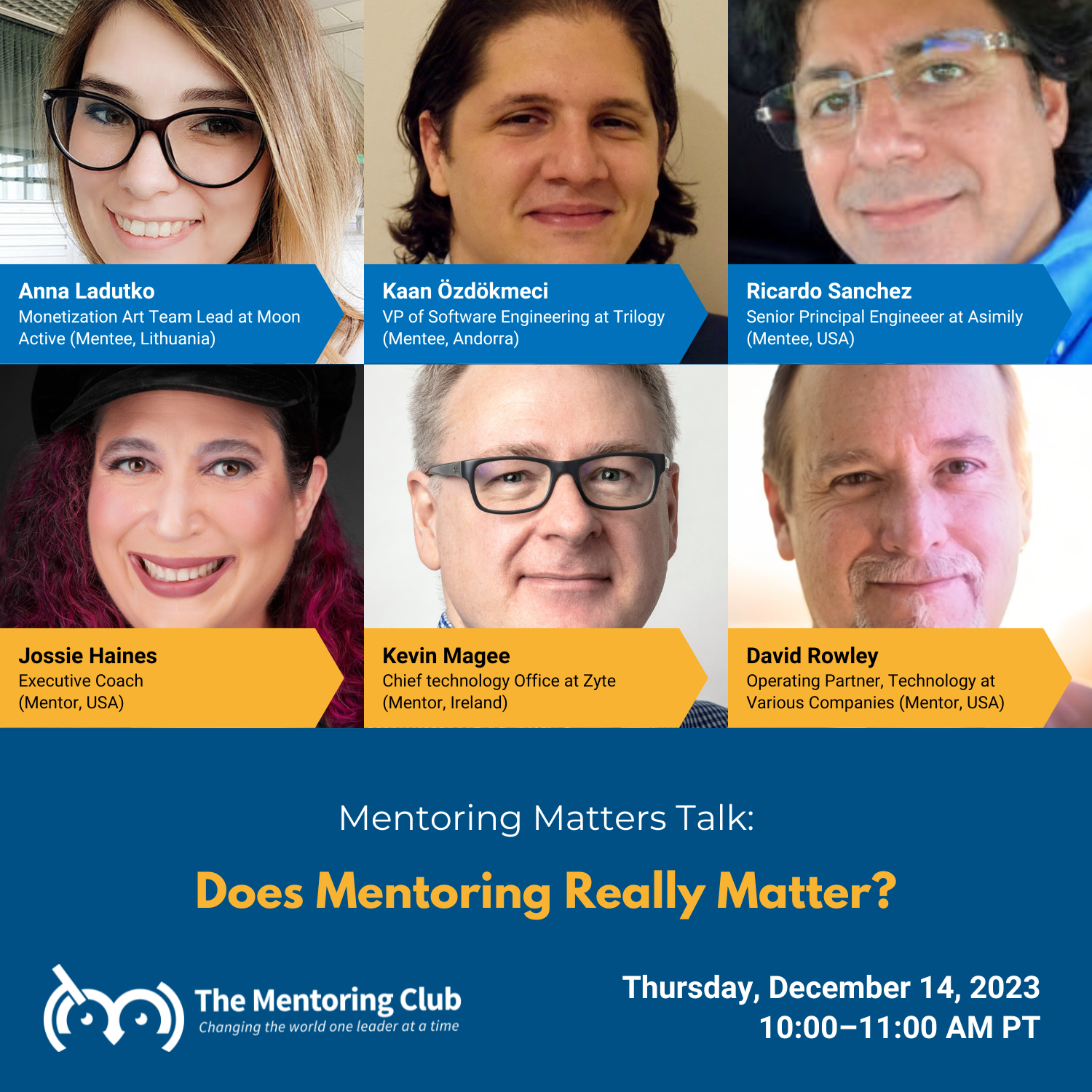 Mentoring Matters Talk Square - The Mentoring Club